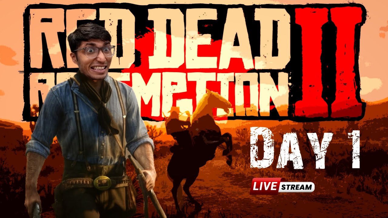 DAY 1 - RED DEAD REDEMPTION 2 -ACHAACHAN IS LIVE - YouTube