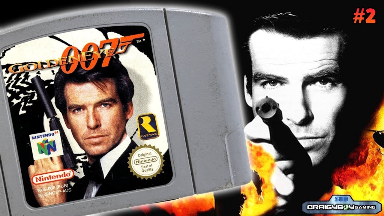 GoldenEye 007 (Nintendo 64) Part 2 - The GoldenEye Key. - YouTube