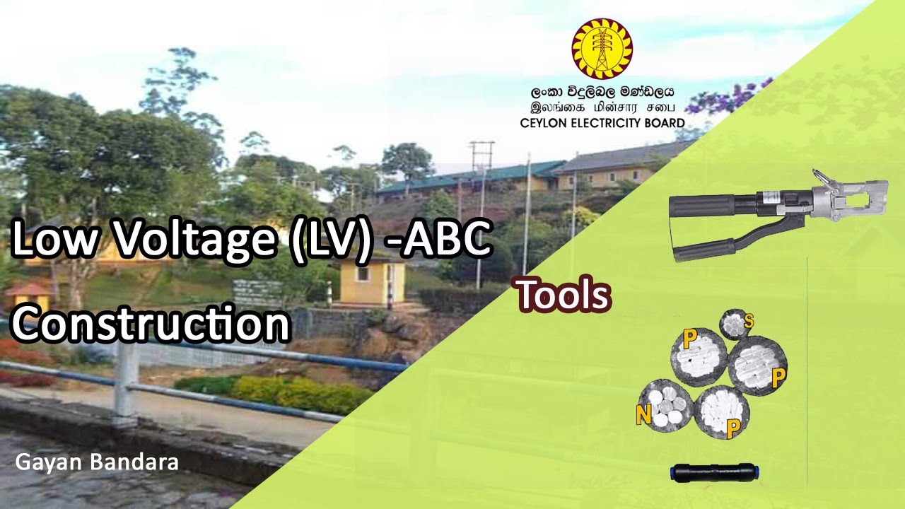 Low Voltage - Aerial Bundle Cable Installation Tools - Trainning ...