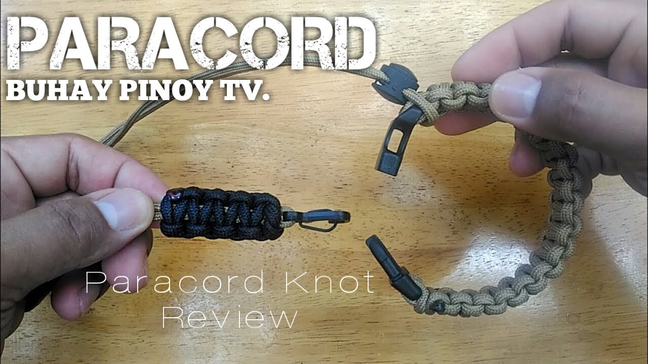 DUAL PURPOSE PARACORD BRACELET WITH REMOVABLE CAMERA STRAP REVIEW - YouTube