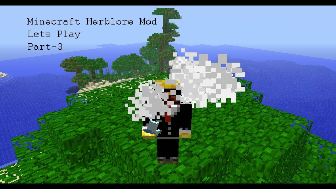 Minecraft Herblore mod lets play part 3 - YouTube