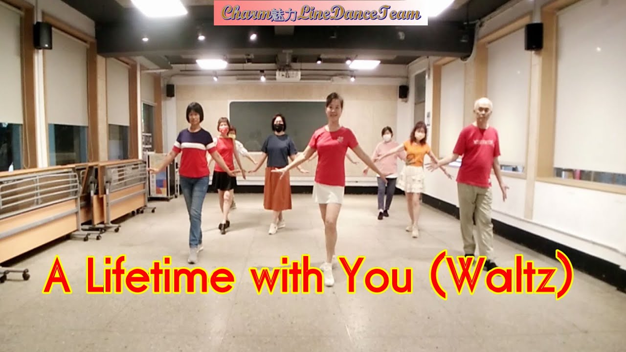 A Lifetime with You (Waltz) | Line Dance | by Karen Lee(TW) - YouTube