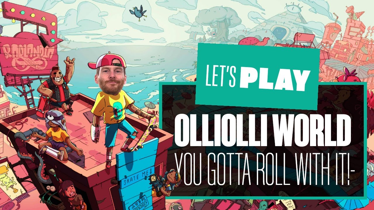 Let's Play OlliOlli World PS5 Gameplay - ROLLING ON DOWN TO RADLANDIA ...