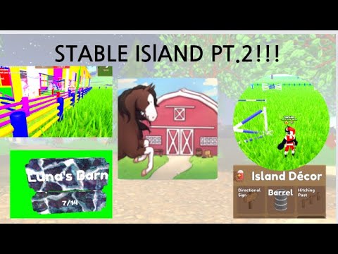 Stable Island Pt.2! GREAT! Wild horse islands Roblox - YouTube