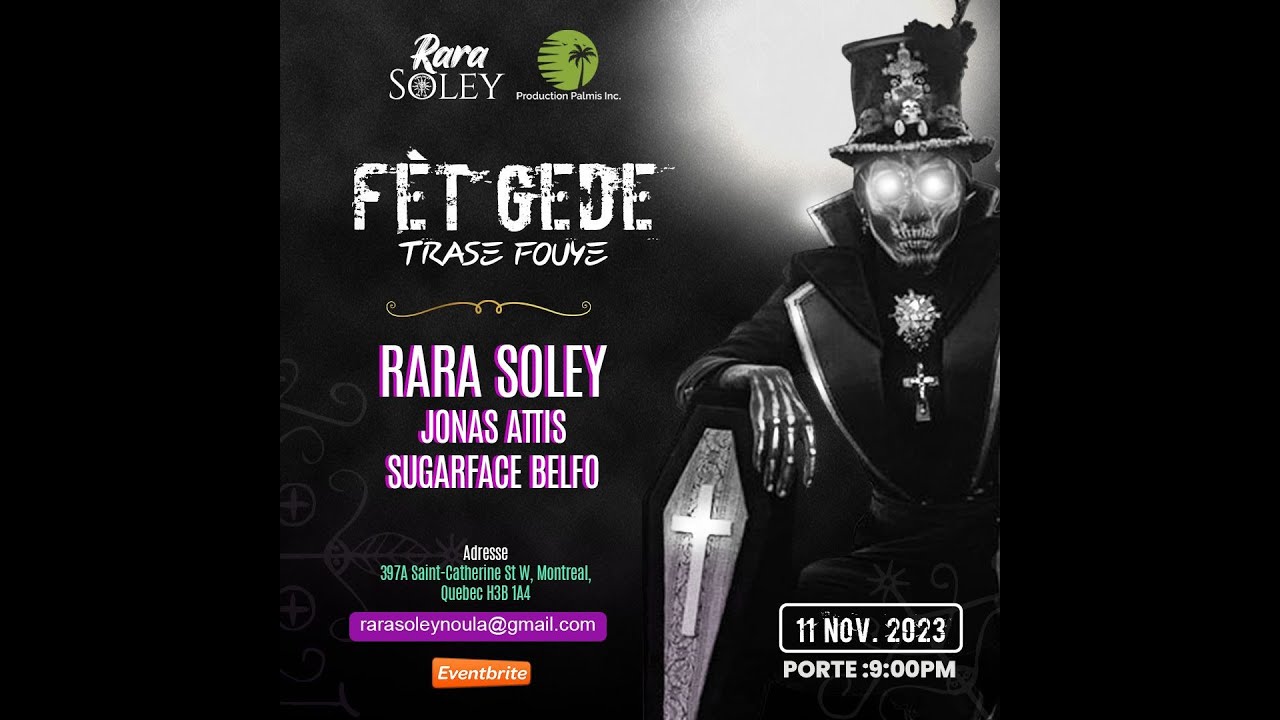 FÈT GEDE Trase Fouye - 11 NOV 2023 - YouTube