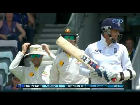 Unbelievable!! Biggest Spin Ever-- Nathan Lyon hits a crack on the WACA ...