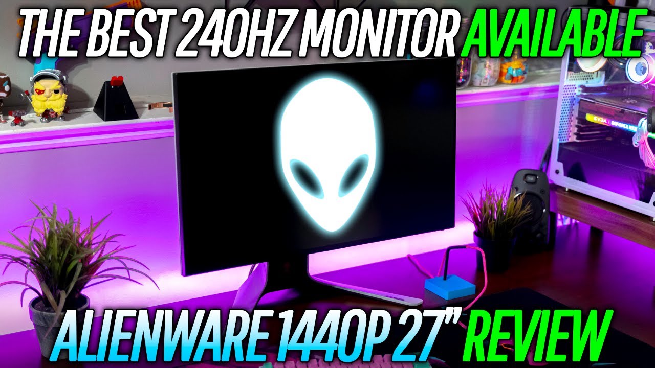 Alienware 27" 1440p 240hz Monitor Review! PREMIUM 240Hz Experience ...