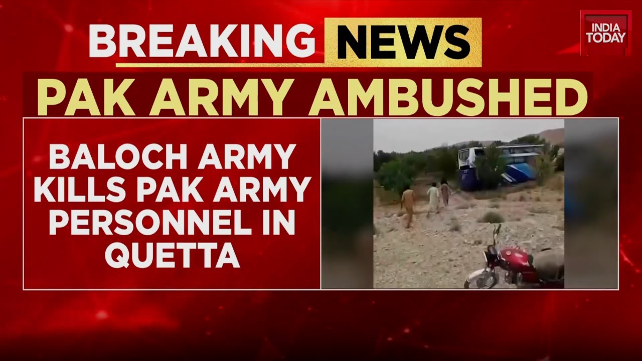 BLA Claims IED Attack On Pak Army Bus In Quetta, 29 Soldiers Killed ...