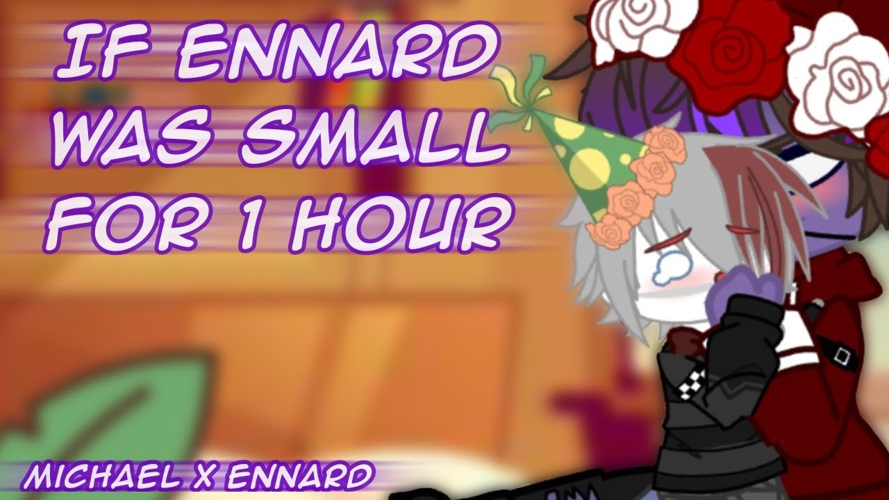 If Ennard was small for 1 hour || Michael x Ennard 💜 || Mini skit - YouTube