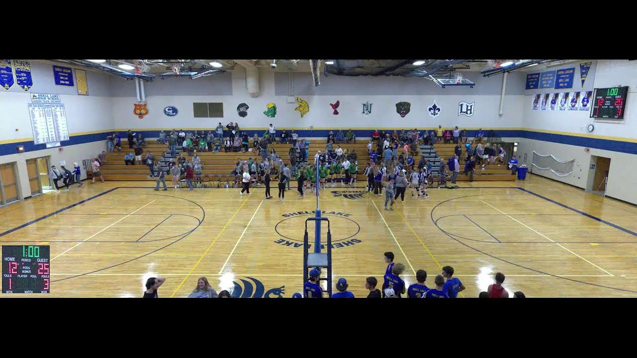 Shell Lake vs. Prairie Farm Varsity Womens' Volleyball - YouTube
