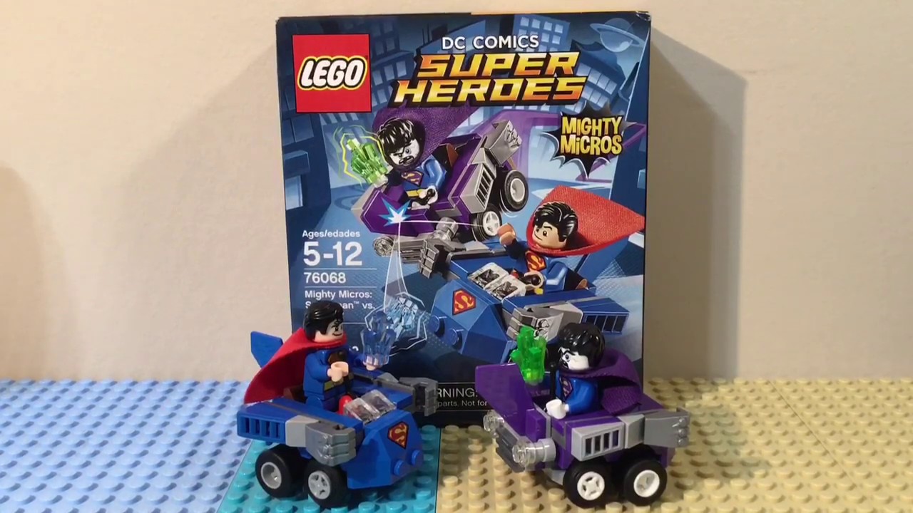 Lego Superman vs. Bizarro | DC Comics Super Heroes Mighty Micros Gebs ...