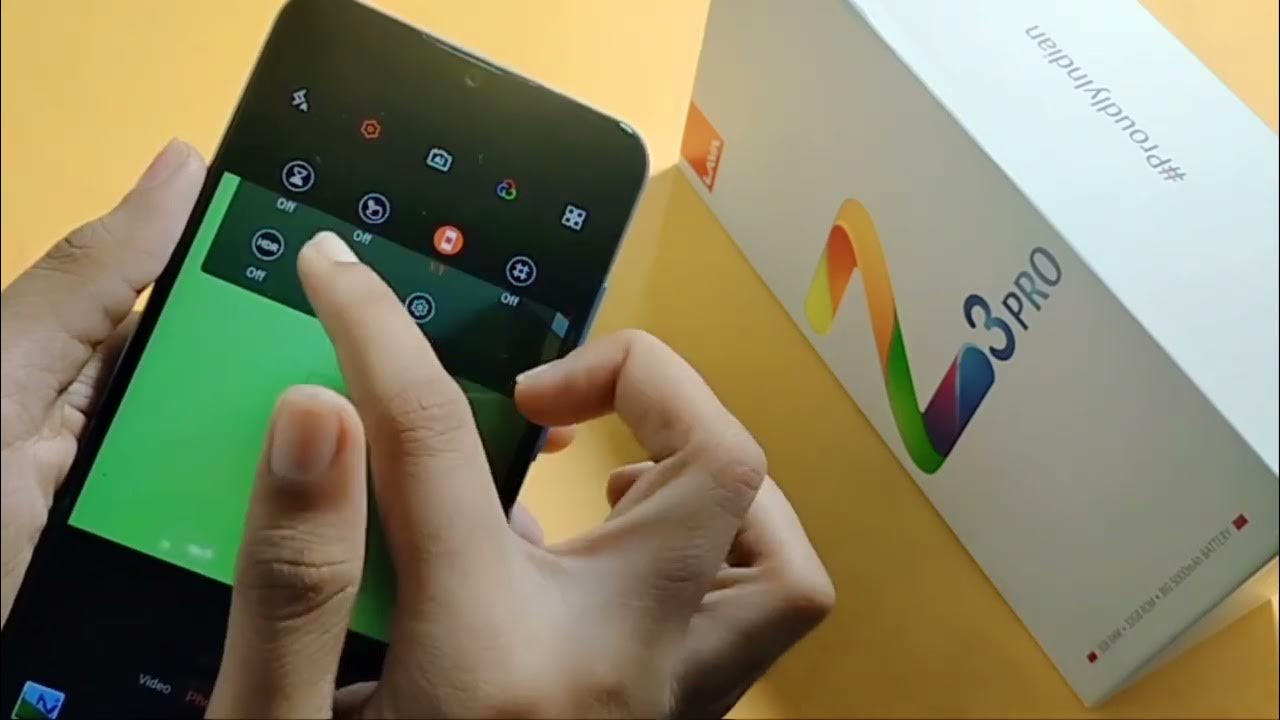 Lava z3 pro full camera setting | How to use camera setting | amazing features - YouTube