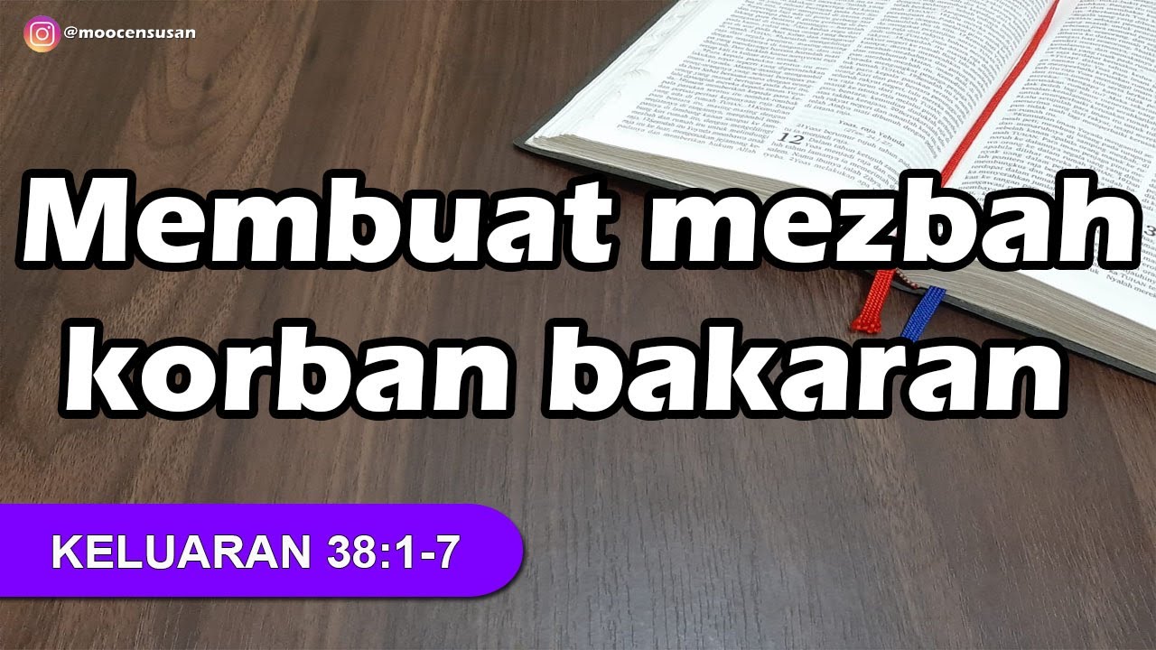 Keluaran 38:1-7 - YouTube