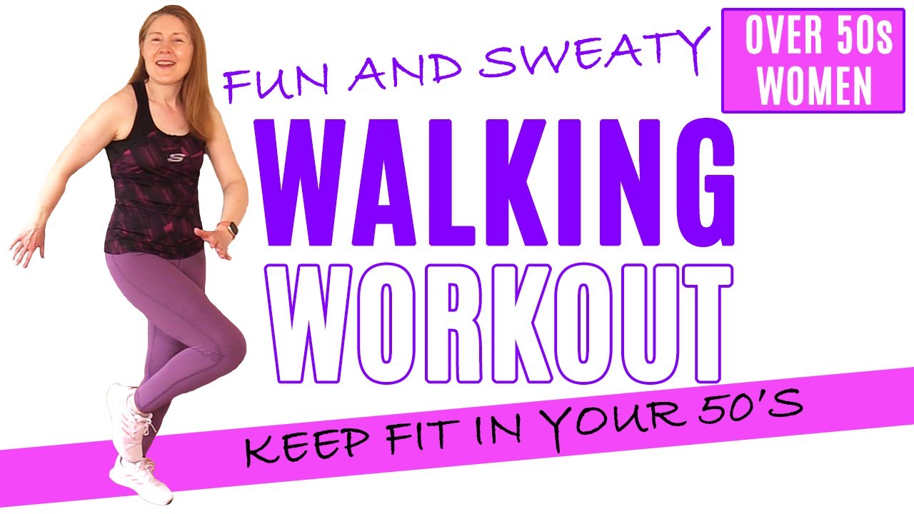 DAILY WALKING WORKOUT TO KEEP FIT AND HEALTHY FOR WOMEN OVER 50 ...