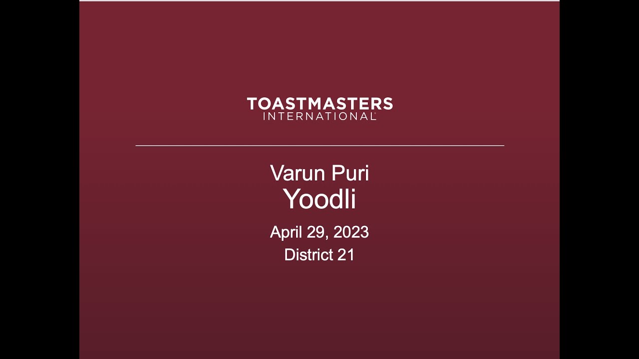 Varun Puri - Yoodli - YouTube