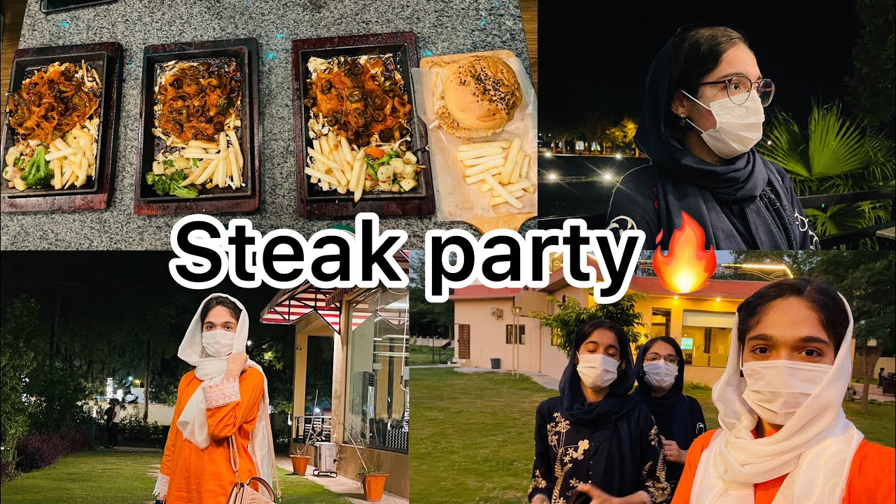 Steak party with siblings |Hitec university - YouTube