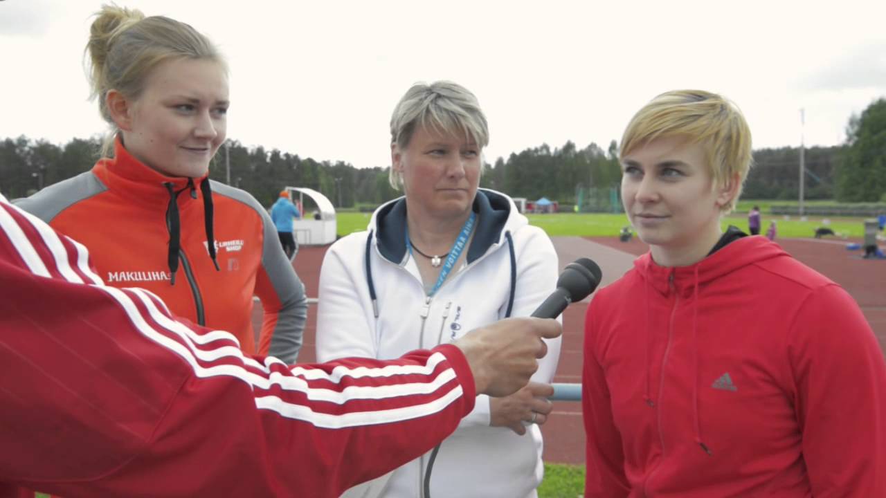 Javelin Carnival 2015 - Heli Rantanen, Jenni Kangas ja Sanni Utriainen ...