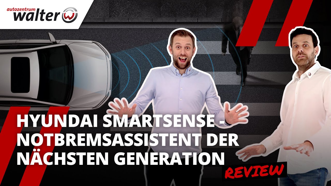 Wie funktioniert der Notbremsassistent? | Hyundai Smart Sense | FCA ...