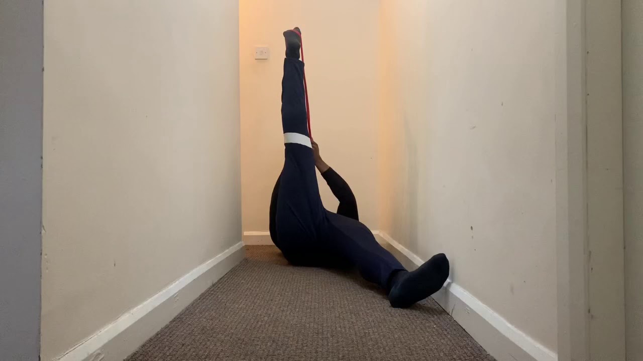 Banded Ankle Flexion & Extention - YouTube