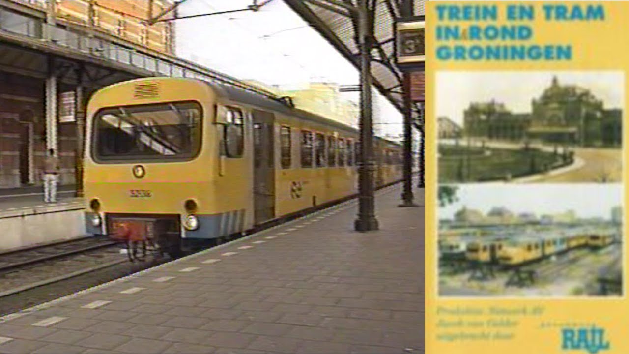 RAIL ART - Trein en Tram in en rond Groningen - YouTube