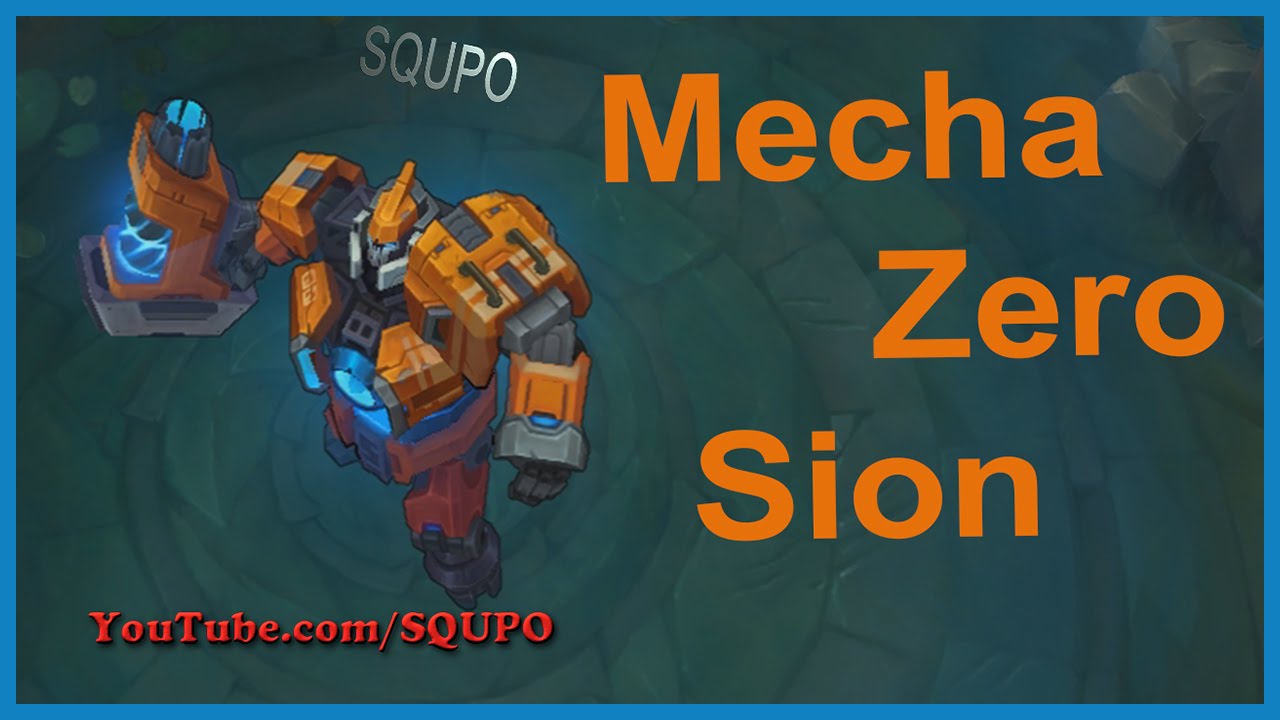 Mecha Zero Sion Skin (League of Legends) - YouTube