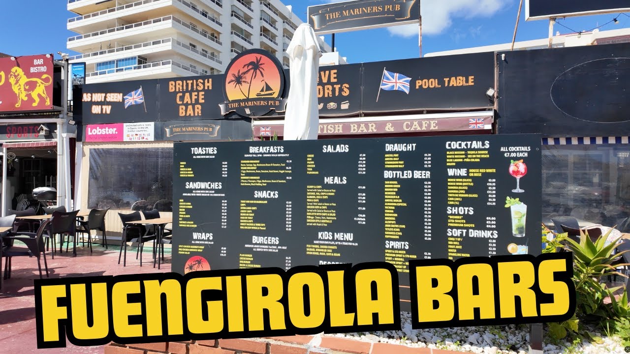 FUENGIROLA HIDDEN STREET FOOD & CHEAP BEER?! I Didn't Know This Part of ...