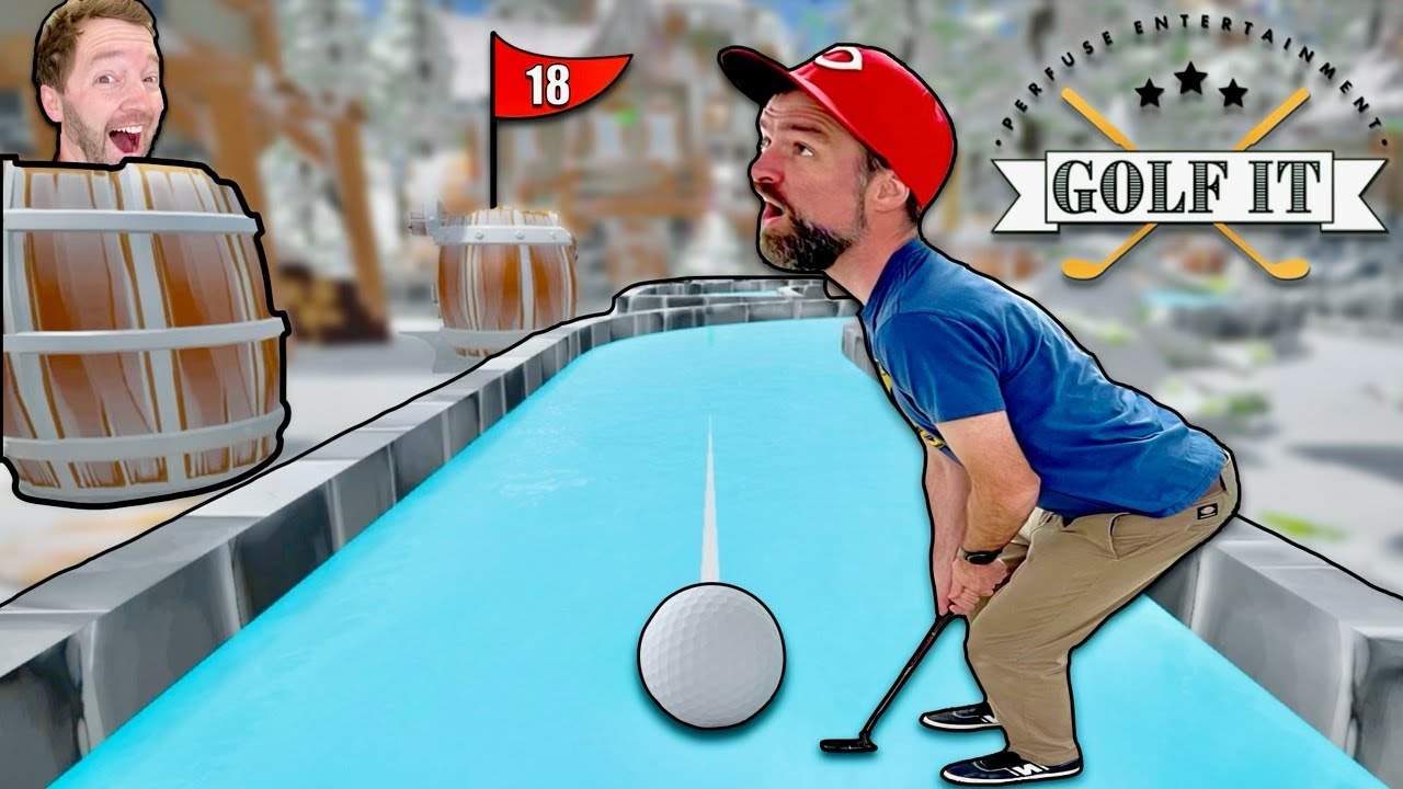 Mini Golf Death Match ON ICE! (Against My Greatest Enemy) - YouTube
