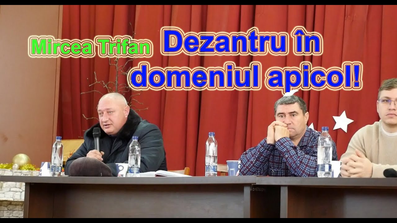 Mircea Trifan - Dezastru in domeniul apicol! - YouTube