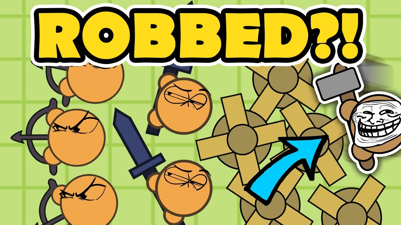 MOOMOO.IO The WINDMILL THIEF?! + Destroying Entire Teams Solo (1 vs 10 ...