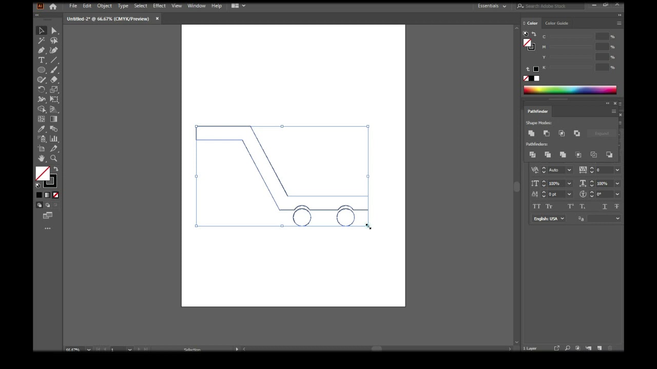 How to Create professional Store logo Design in illustrator tutorial ...