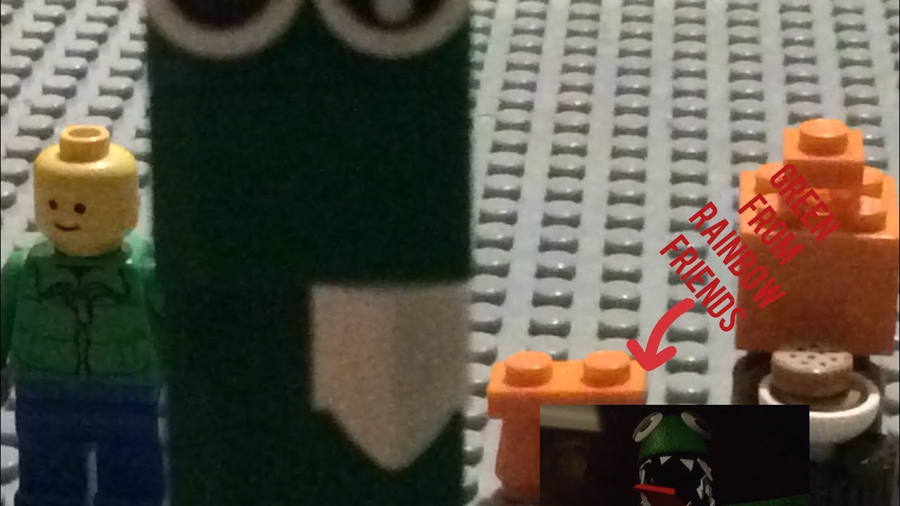 Creating Green from Rainbow Friends in LEGO! - YouTube