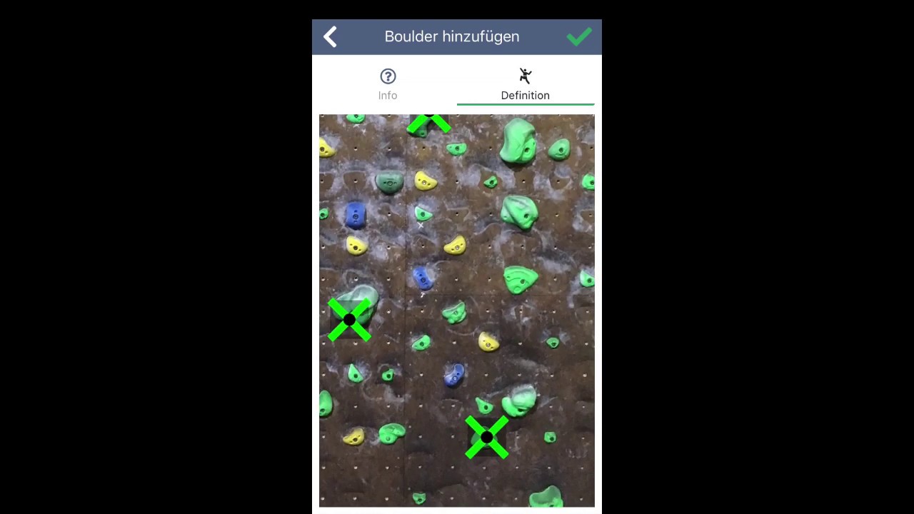 Boulder Challenge App - Ein erster Überblick - YouTube