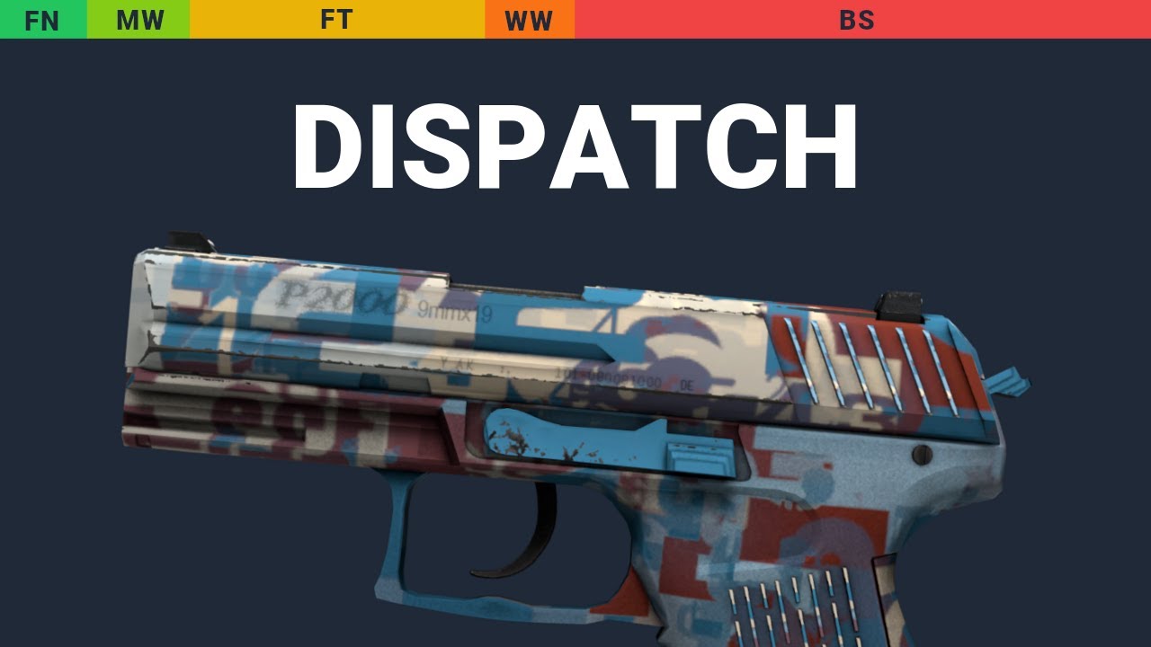 P2000 Dispatch - Skin Float And Wear Preview - YouTube