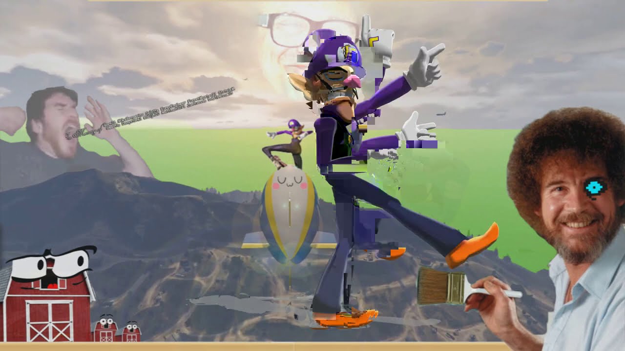 Junky Night Town Orchestra | Waluigi Dancing Animation - YouTube