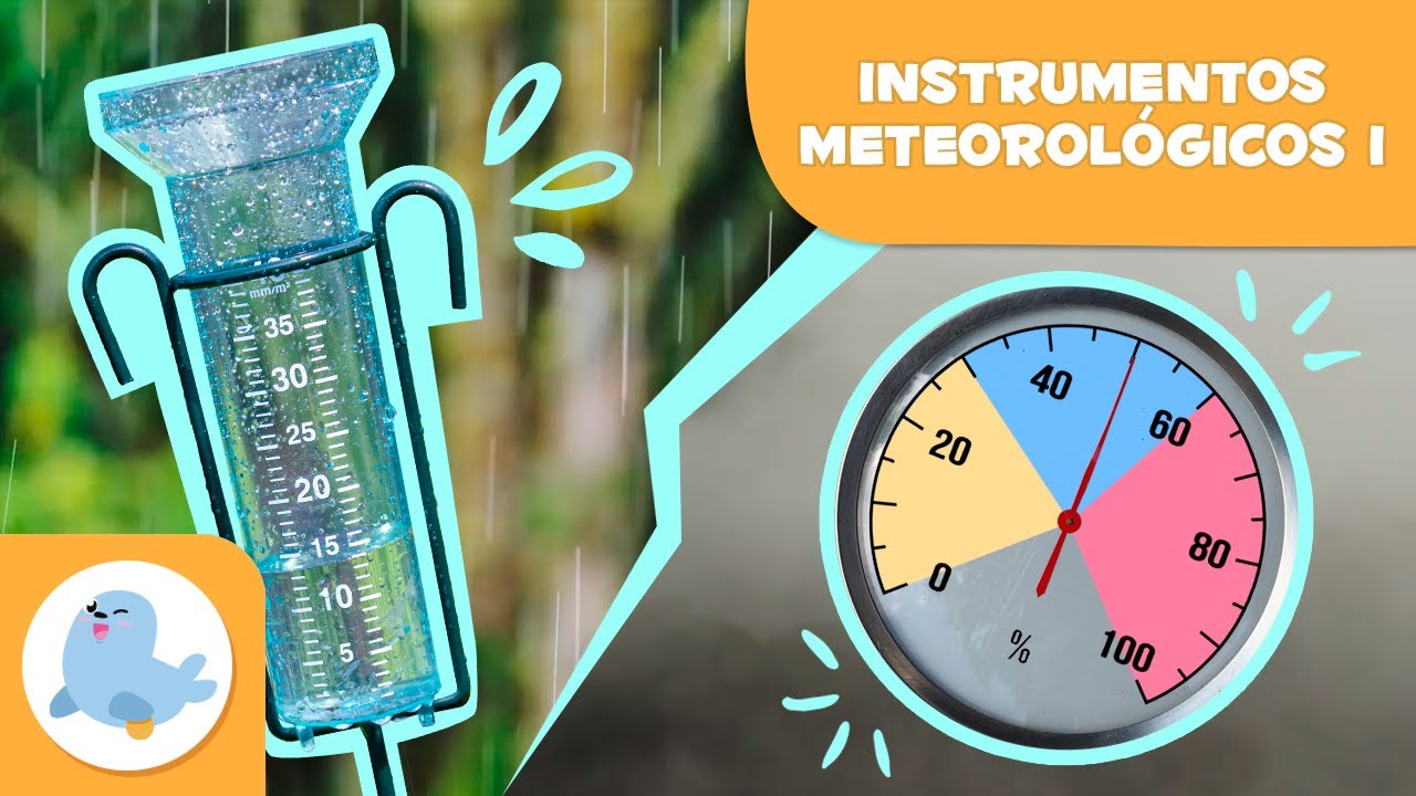 PLUVIÓMETRO e HIGRÓMETRO 💧🌧️ Instrumentos meteorológicos para niños🌡 ...