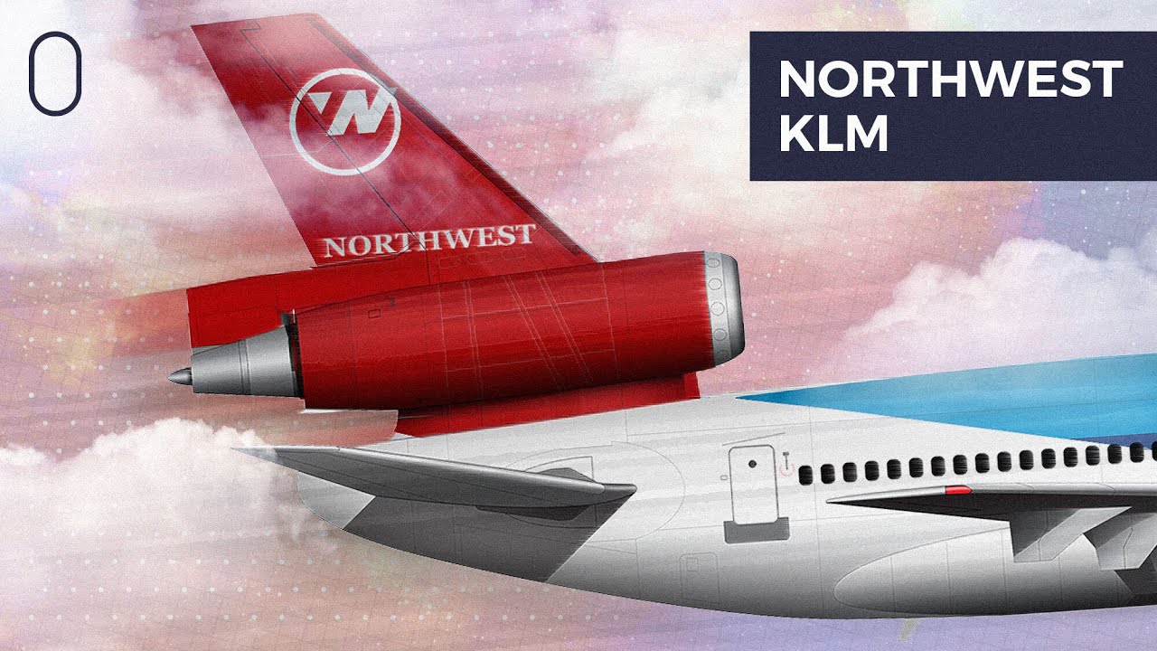 Why On Earth Was A Northwest DC-10 Painted In A Part KLM Livery? - YouTube