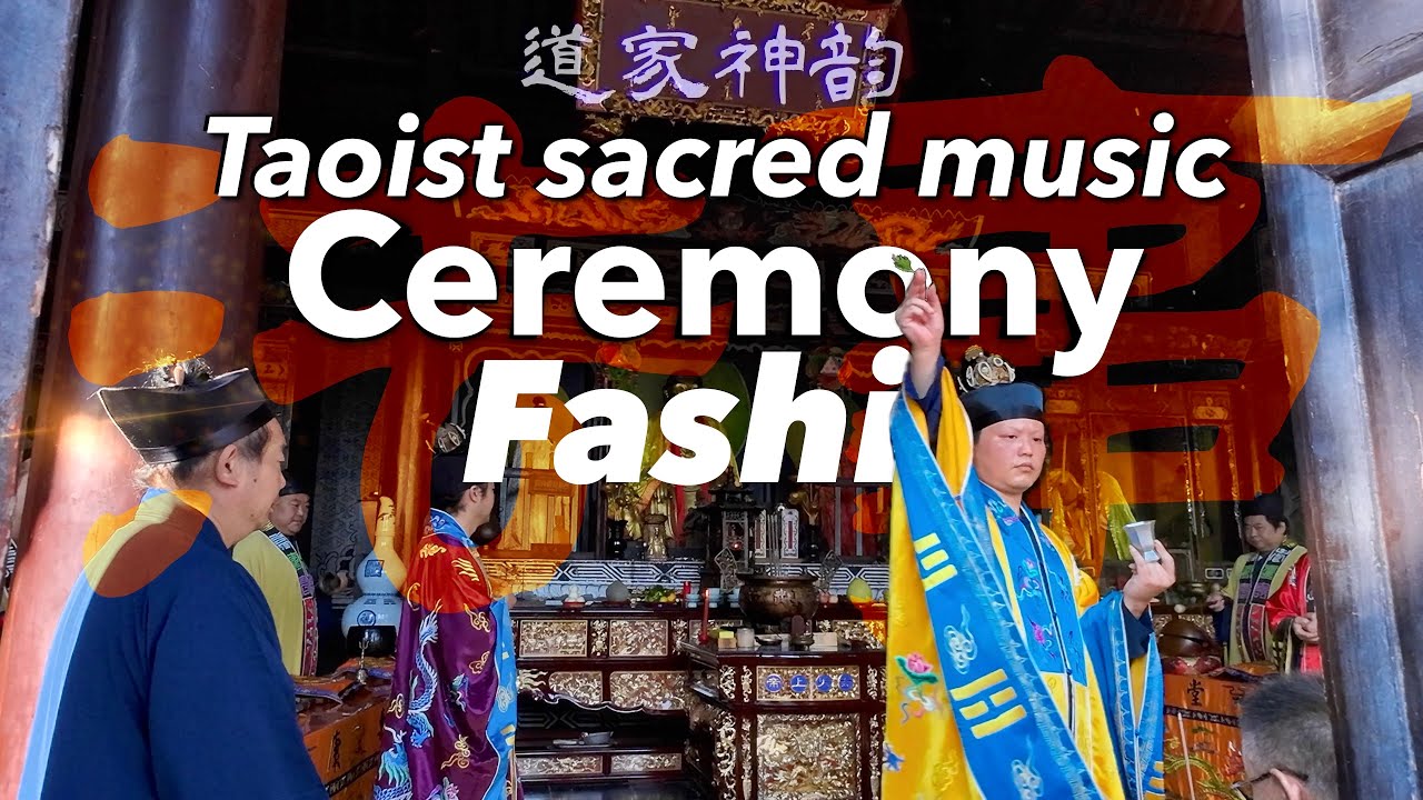 WUDANG TAOIST MUSIC | Complete FASHI Ritual Ceremony at Qiongtai TEMPLE ...