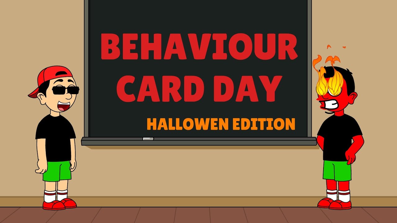Behavior card day - Halloween edition - YouTube