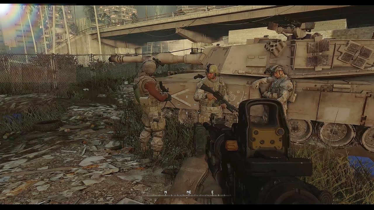 Call Of Duty Modern Warfare Remastered / Secure the M1A2 Abrams Tank ...
