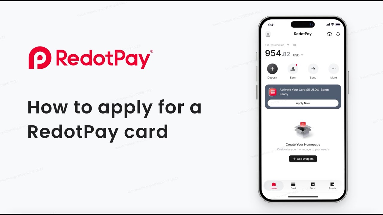 How to Get a RedotPay Card - YouTube
