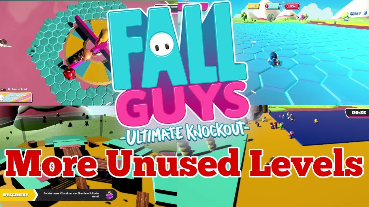 More Unused / Leaked Levels In Fall Guys - YouTube