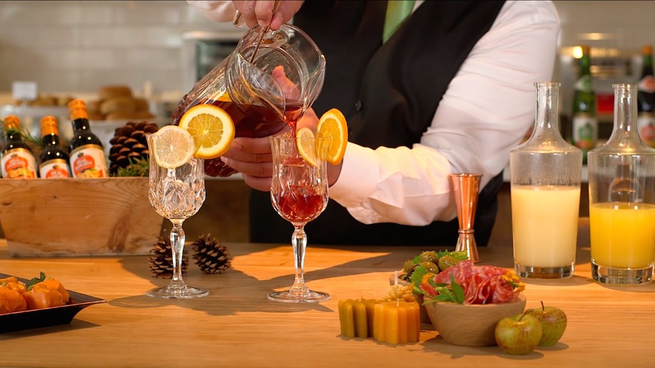 Real Sangria Recipe La Andaluza - Winter Sangria - YouTube
