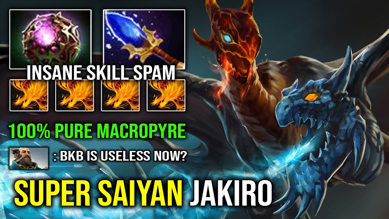 100% Pure Macropyre Super Saiyan Mid Jakiro Even BKB Can't Protect You ...