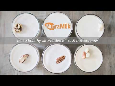 The NutraMilk - fresh homemade almond milk in just minutes