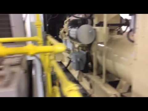 Kohler 2MW generator load test - YouTube