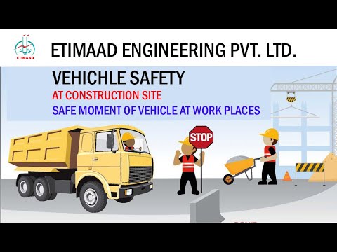 safe movement of vehicle at construction site, vehicle safety, vehicle ...