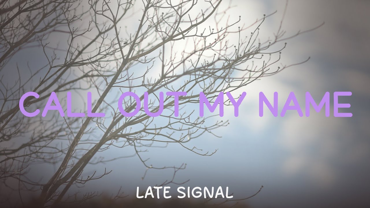 Call Out My Name – The Weeknd | Lyrics official 🎵 - YouTube