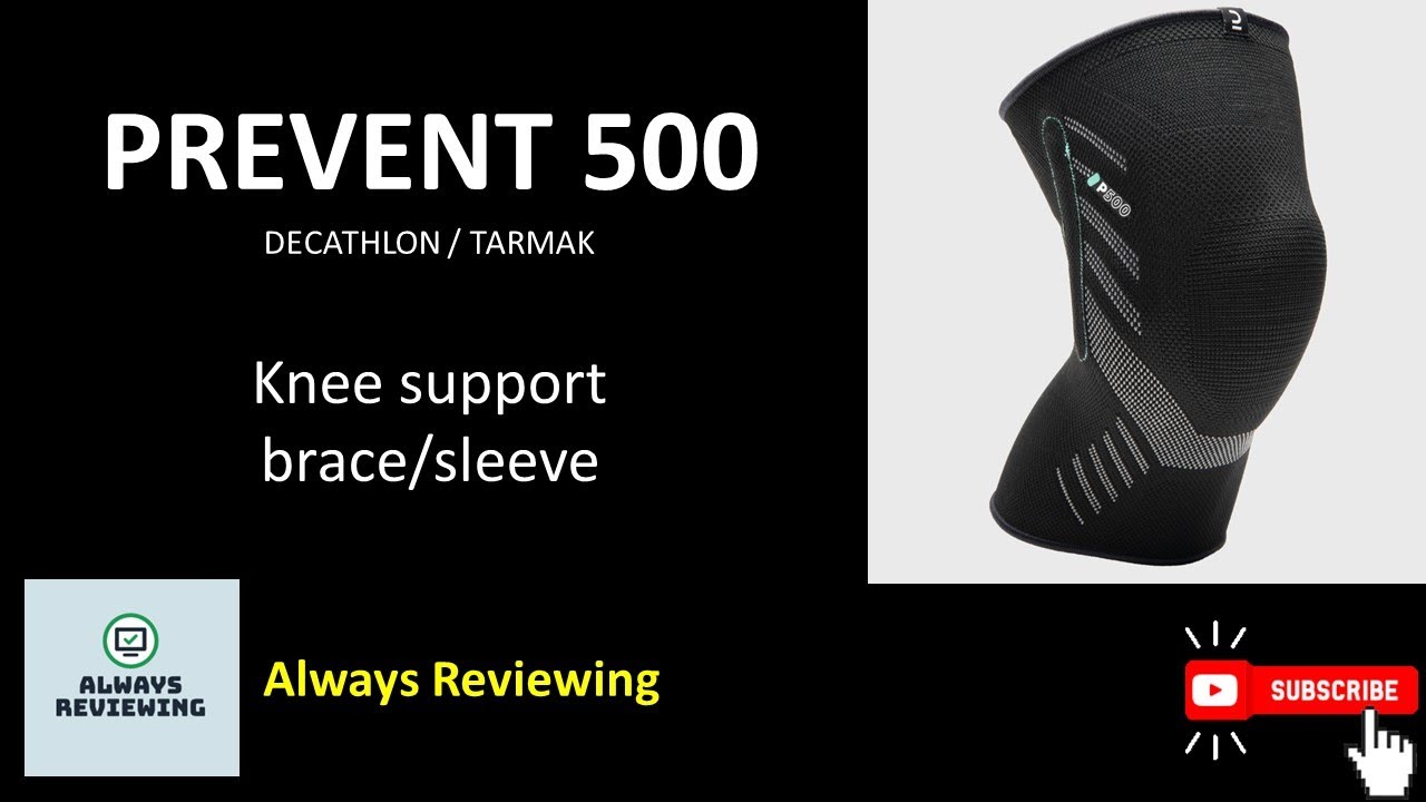 Is This the Best Knee Brace from Decathlon? Tarmak Prevent 500 Review ...