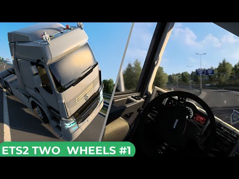 ETS2 TWO WHEELS COMPILATION #1 (aka tek teker) - YouTube