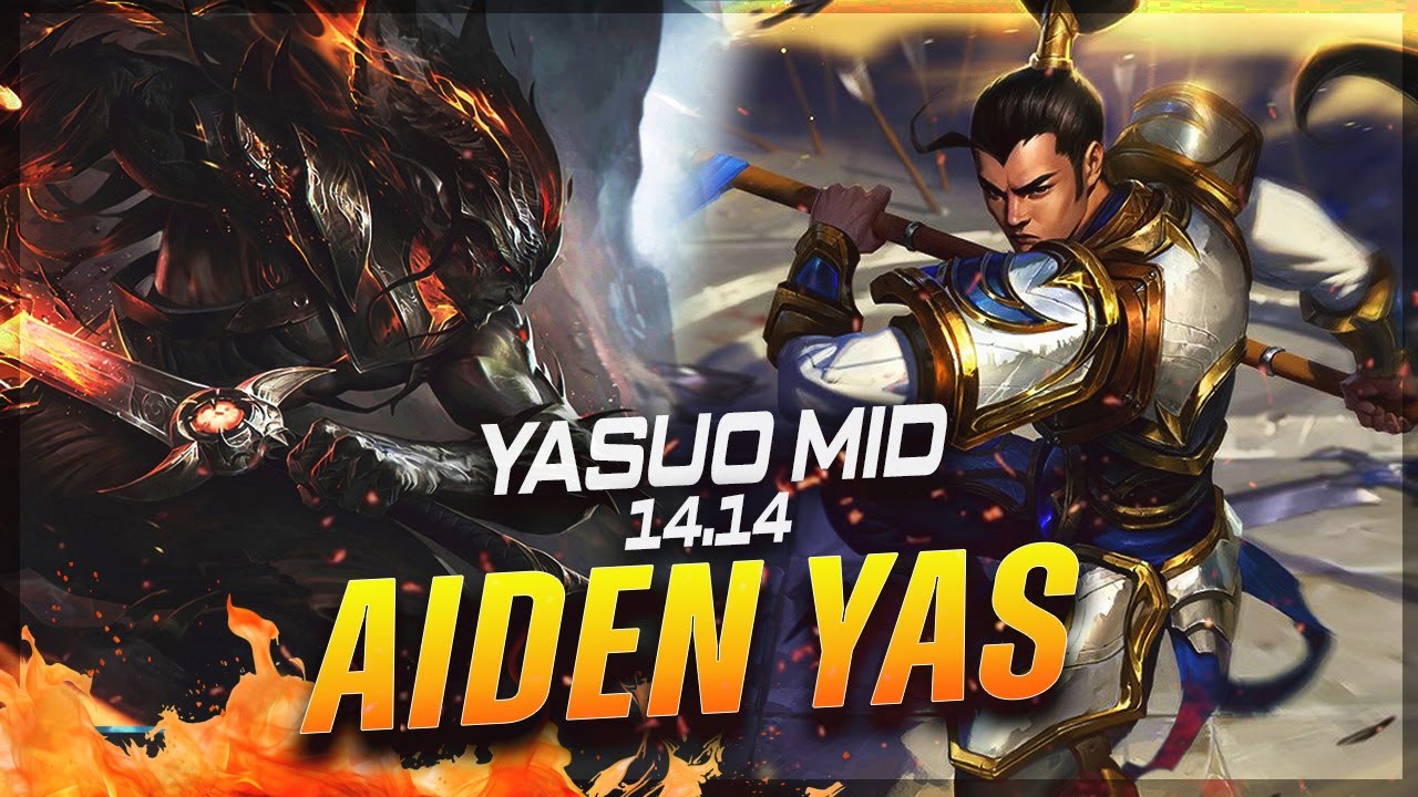 AIDENYASUO - Yasuo vs Xin Zhao MID Patch 14.14 - Yasuo Gameplay - YouTube